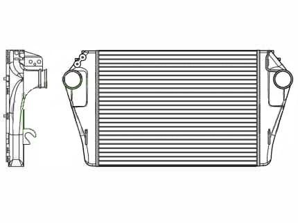 20956585, 2095685, 21000184, 2 VOLVO VHD CHARGE AIR COOLER (ATAAC ...