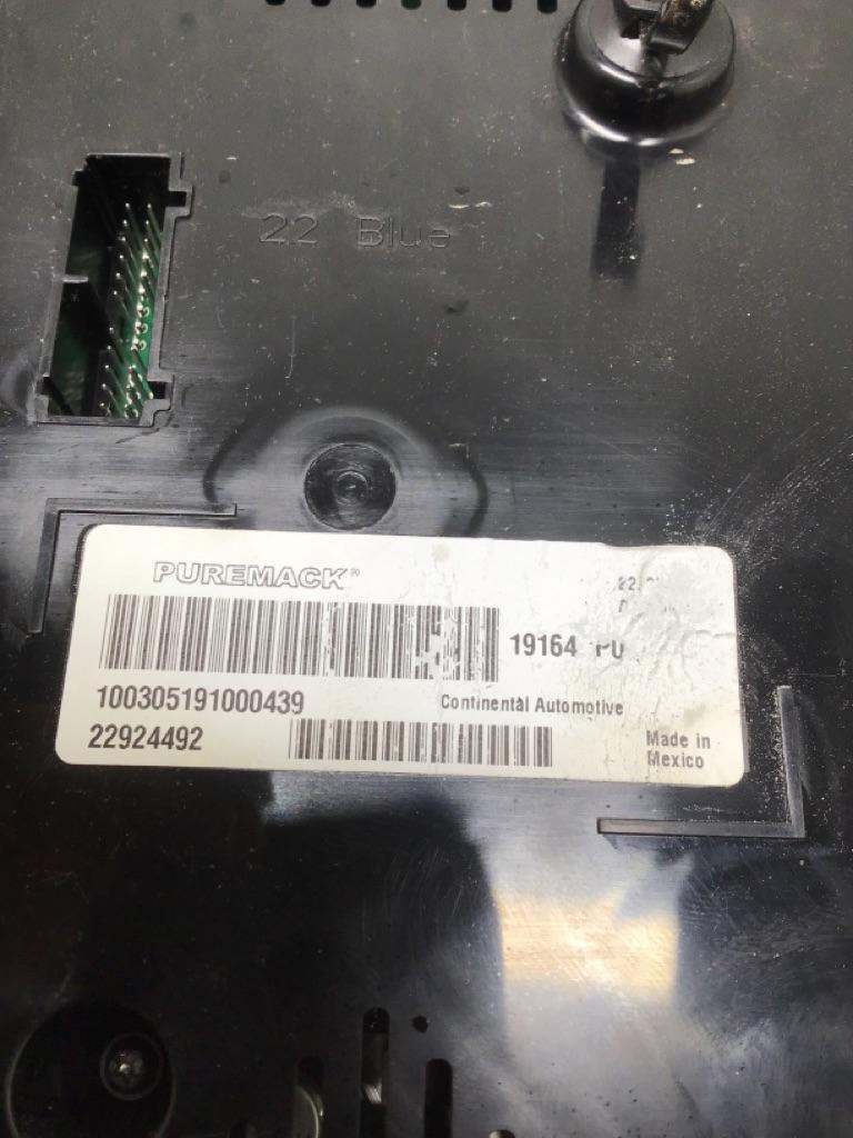 2020 MACK ANTHEM GAUGE CLUSTER | Shop Parts | LKQ Heavy Truck