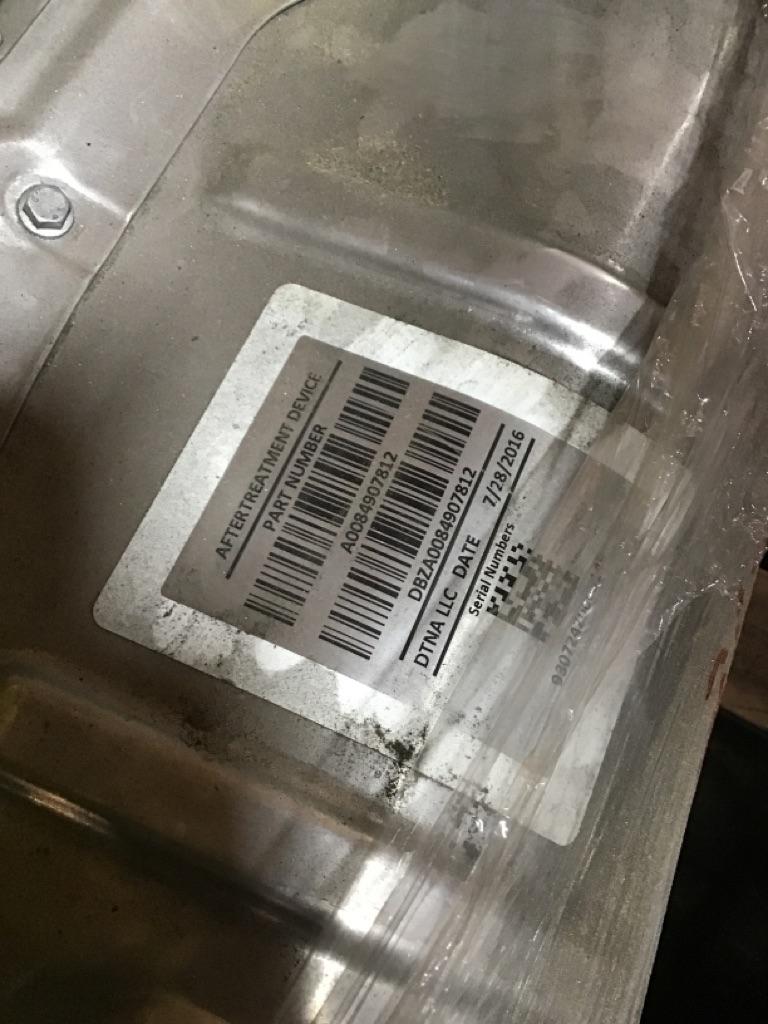 EA6804901356 DETROIT DD15 DPF ASSEMBLY (DIESEL PARTICULATE FILTER ...
