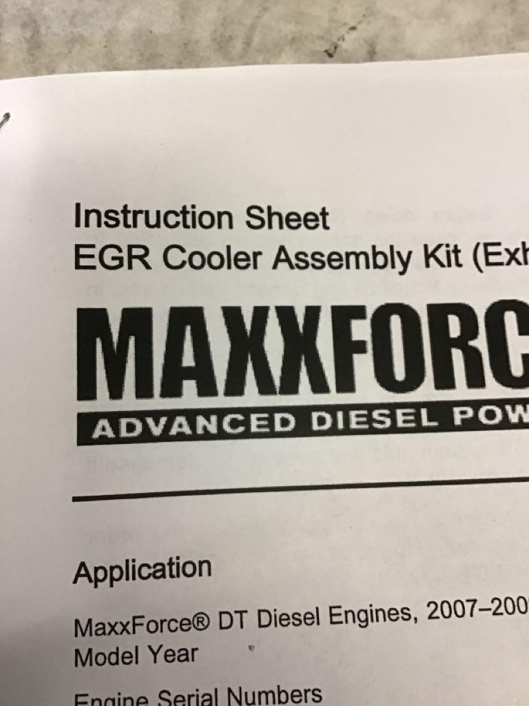 7090595C93 INTERNATIONAL MAXXFORCE DT EGR COOLER | Shop Parts | LKQ ...