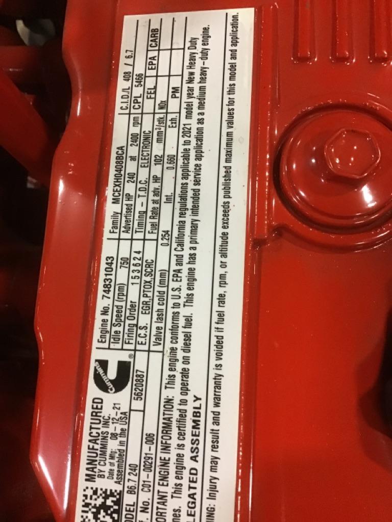 CUMMINS ISB 5466 ENGINE ASSEMBLY | Shop Parts | LKQ Heavy Truck