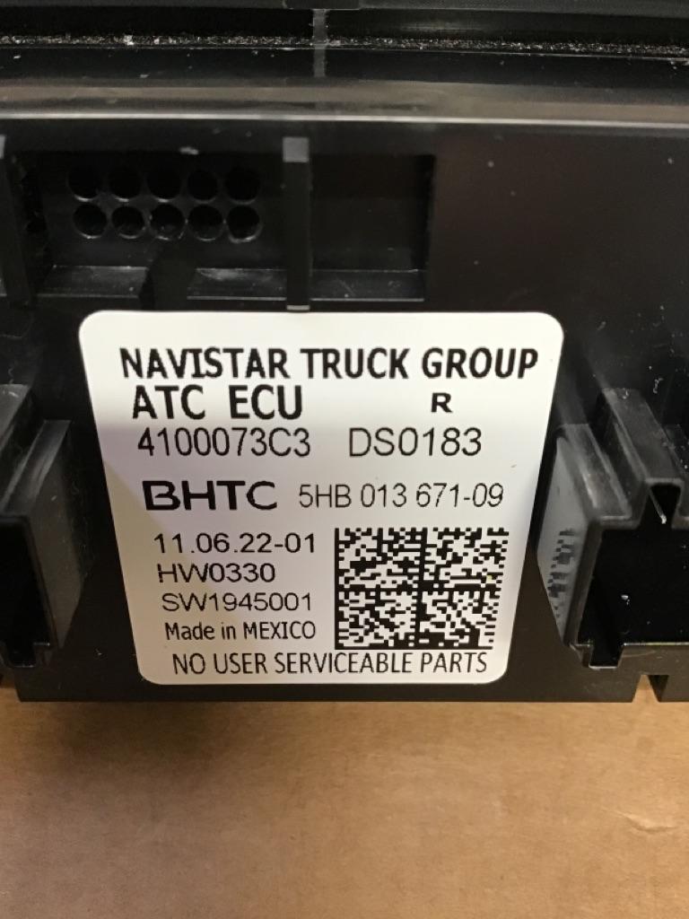 4100073C3 INTERNATIONAL LT TEMPERATURE CONTROL | Shop Parts | LKQ Heavy ...