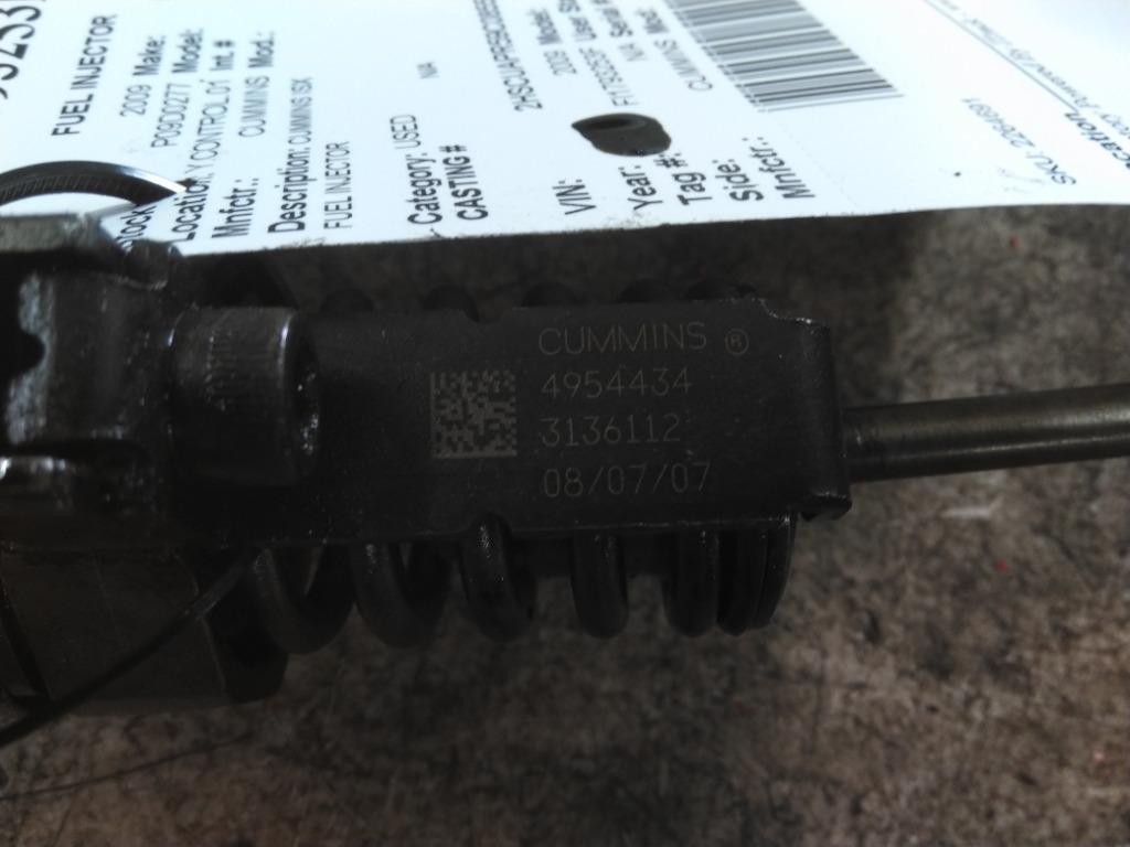 4954434 CUMMINS ISX15 FUEL INJECTOR | Shop Parts | LKQ Heavy Truck