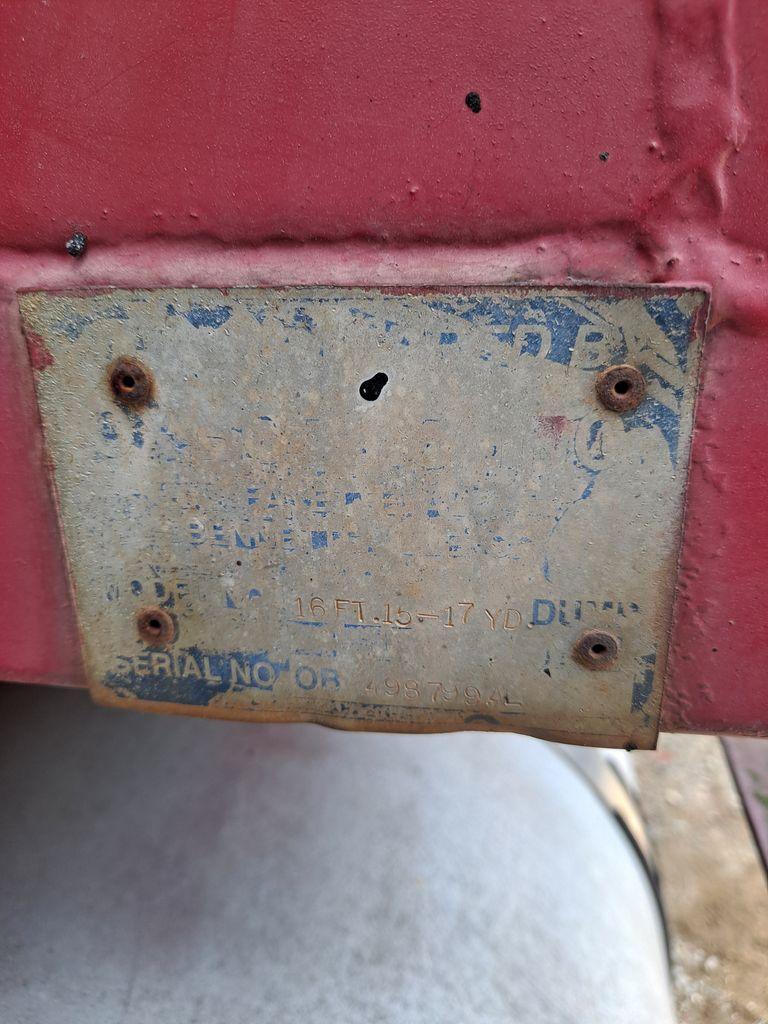 1993 OX BODIES ALL TRUCK BODIES DUMP BED | Shop Parts | LKQ Heavy Truck