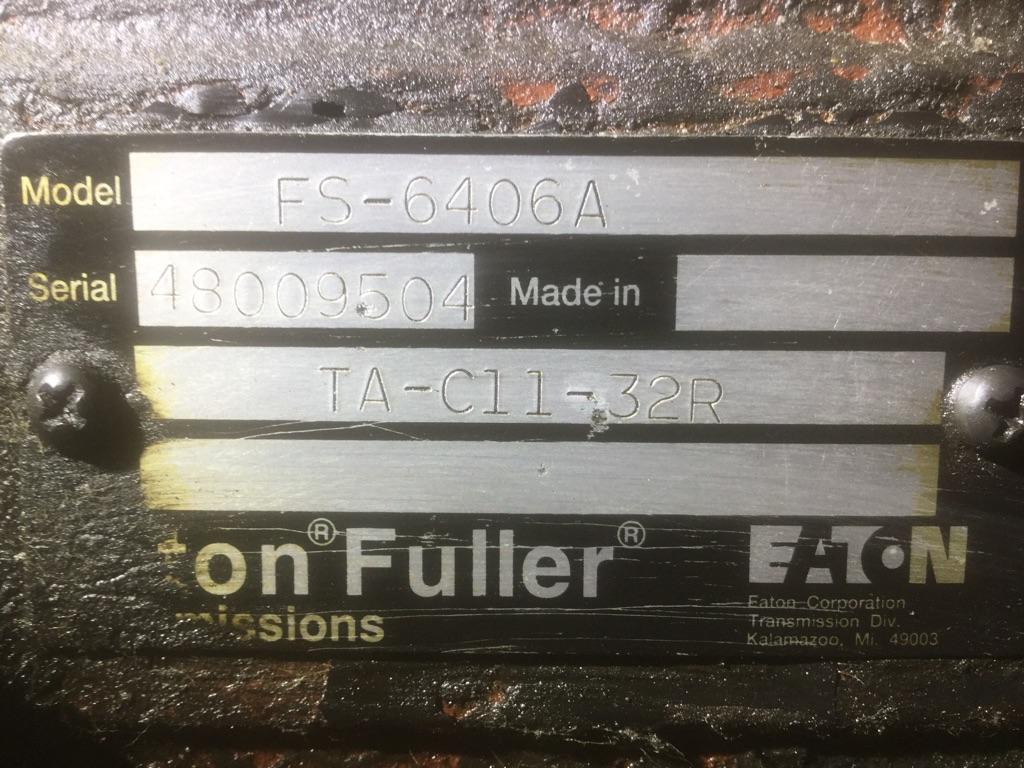FULLER FS6406A TRANSMISSION ASSEMBLY | Shop Parts | LKQ Heavy Truck