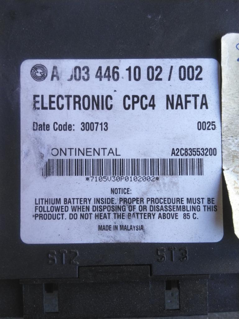 A0034461002/002 DETROIT INTERFACE MODULE CAB CONTROL MODULE | Shop ...